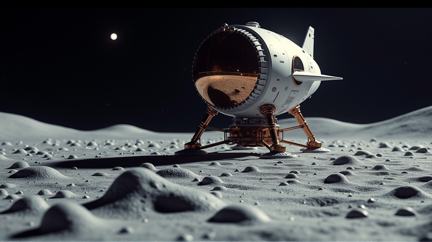 Historic Milestone: Private US Spaceship Achieves Revolutionary Moon ...