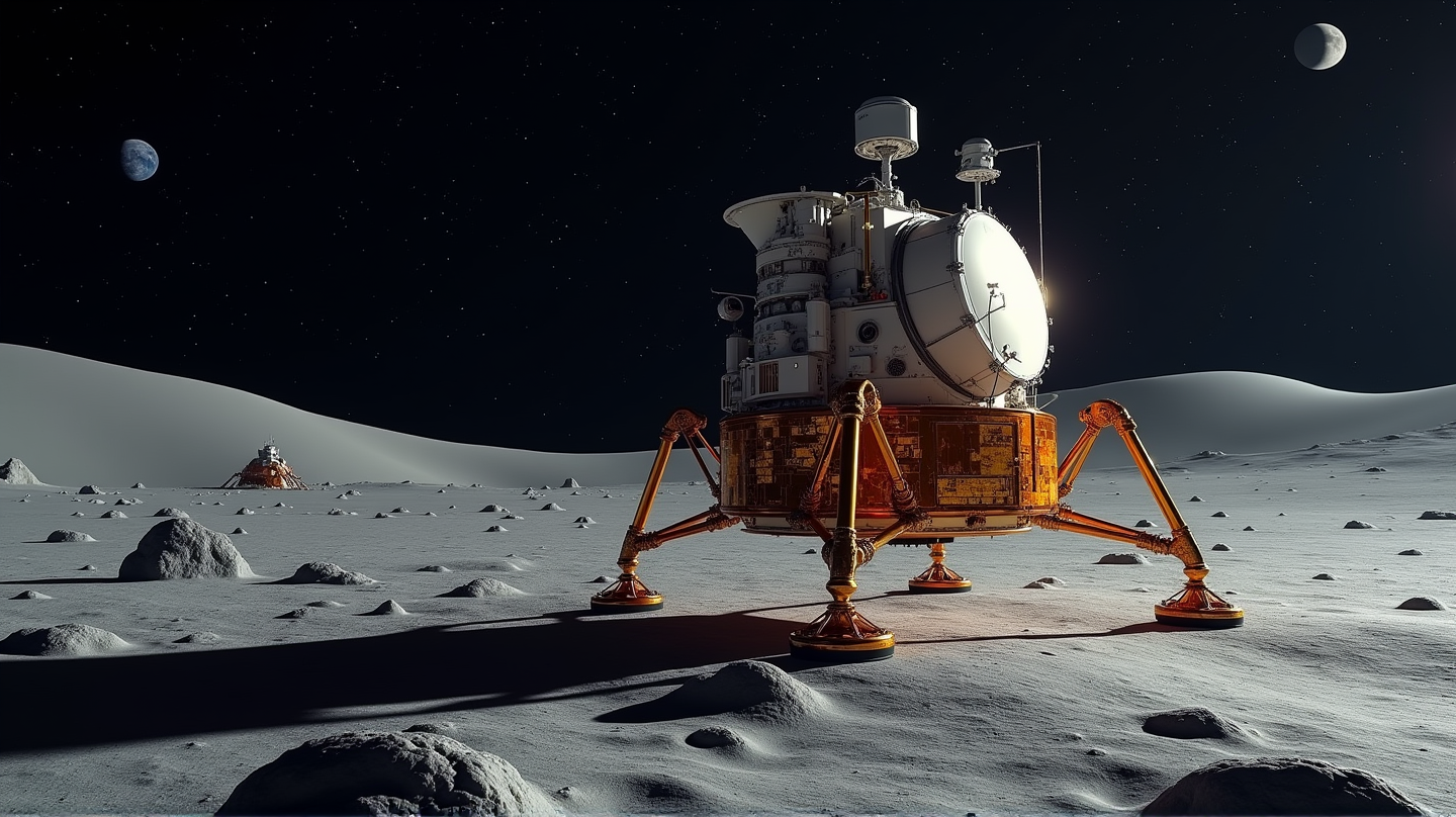 NASA Moon Lander's Unexpected Cosmic Discovery: A New Era in Space ...