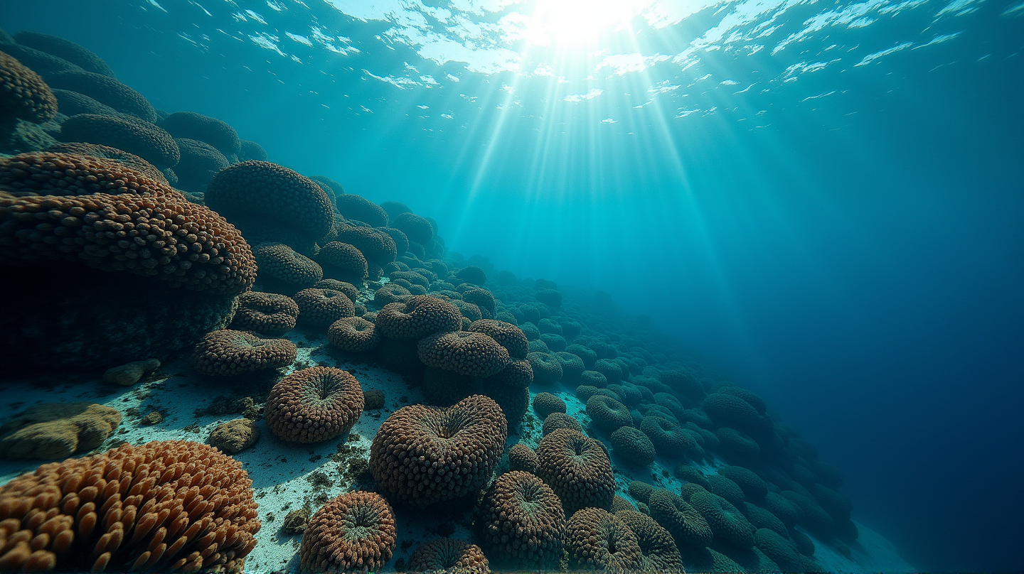 Giant Coral Reef: A 300-Year-Old Wonder Seen from Space