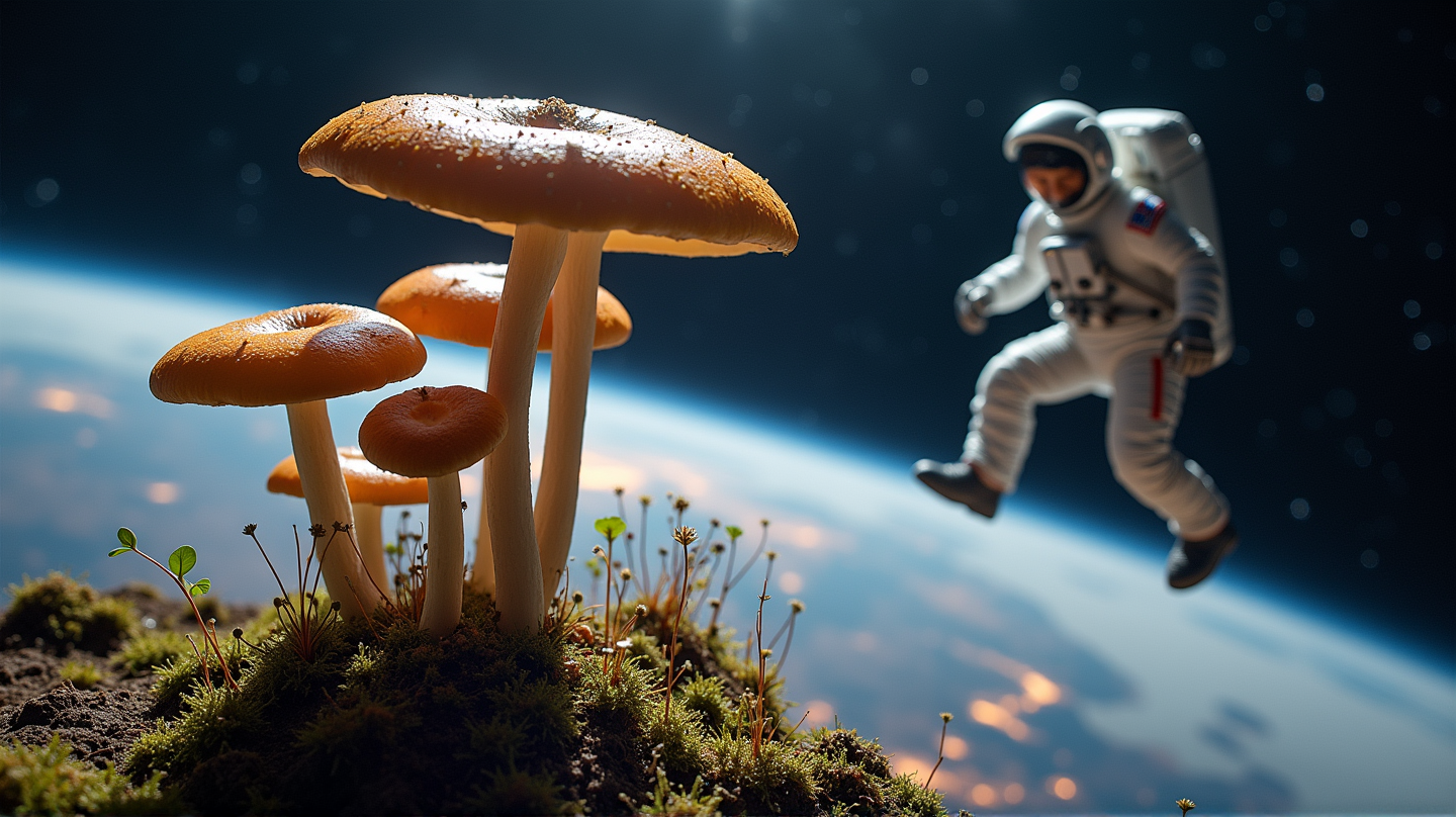 Aussie 'Space Shrooms': Revolutionizing Space Farming with Fungi