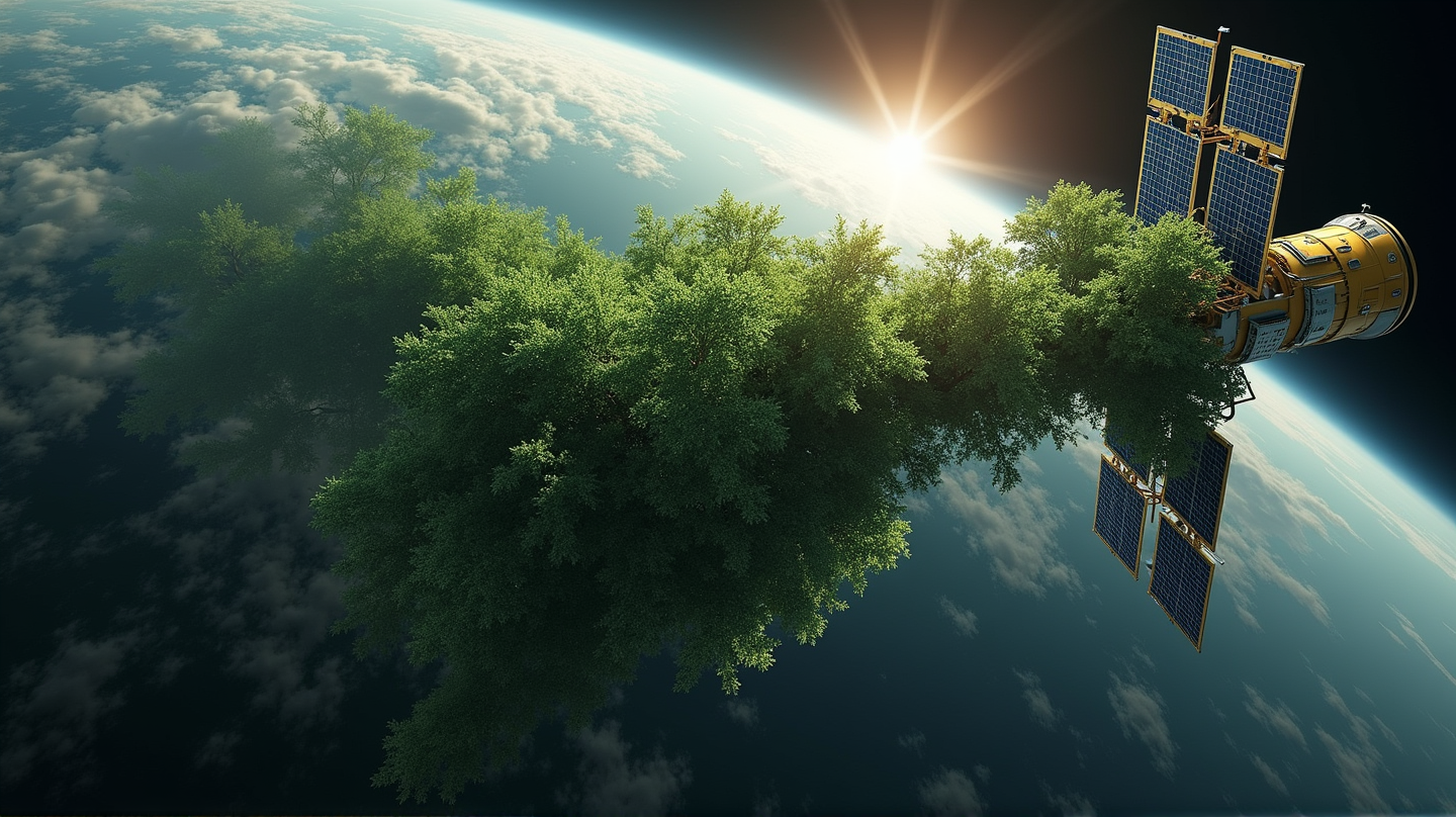 Revolutionary Biomass Satellite Sets New Course in Carbon Research