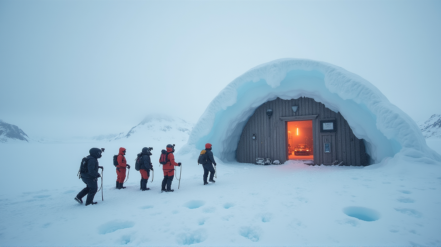 Exploring Isolation: Antarctic Research Stations and Their Cosmic Purpose