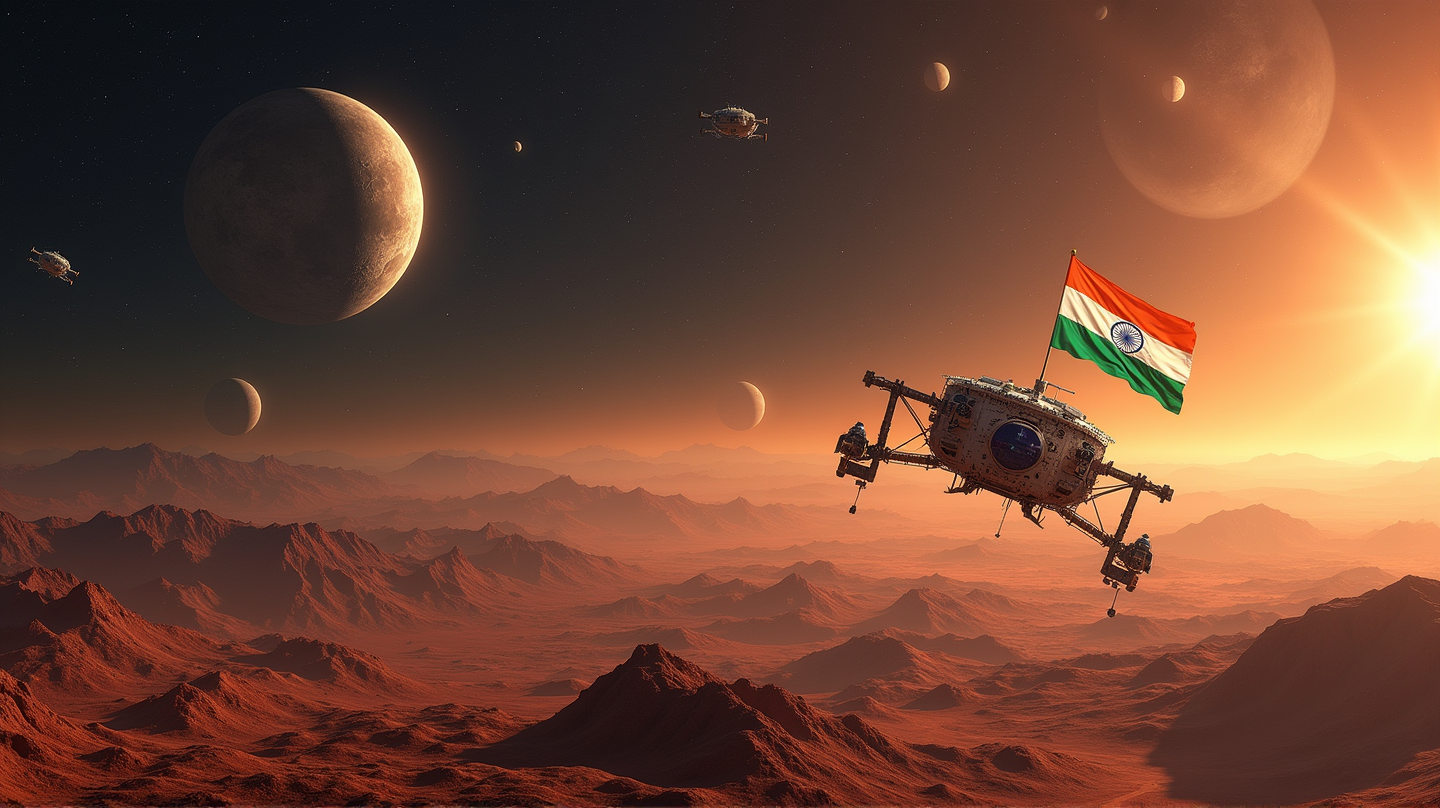 India's Space Odyssey: From Modest Beginnings to the Martian Frontier