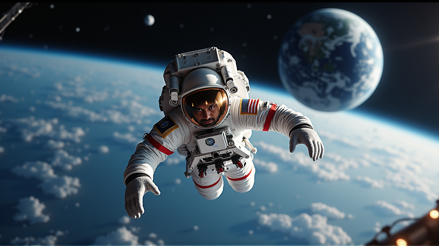 Astro Shubhanshu's Cosmic Classroom: Inspiring Minds from Orbit