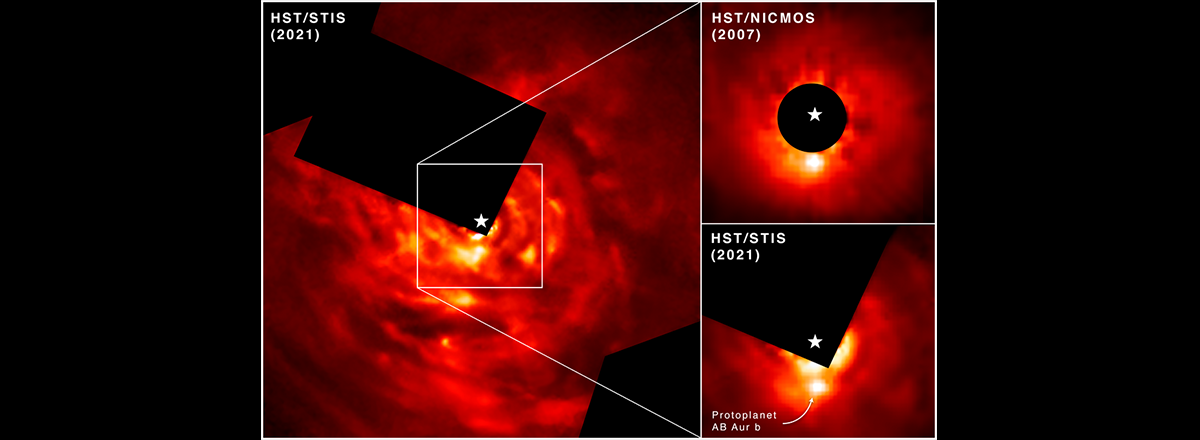Hubble Took a Picture of a Forming Jupiter-Like Protoplanet