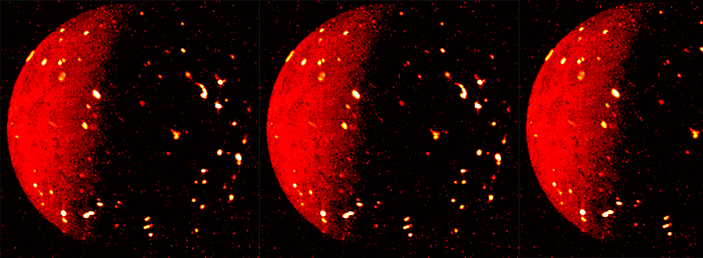 NASA's Juno Spacecraft Captured an Infrared Image of Jupiter's Moon Io