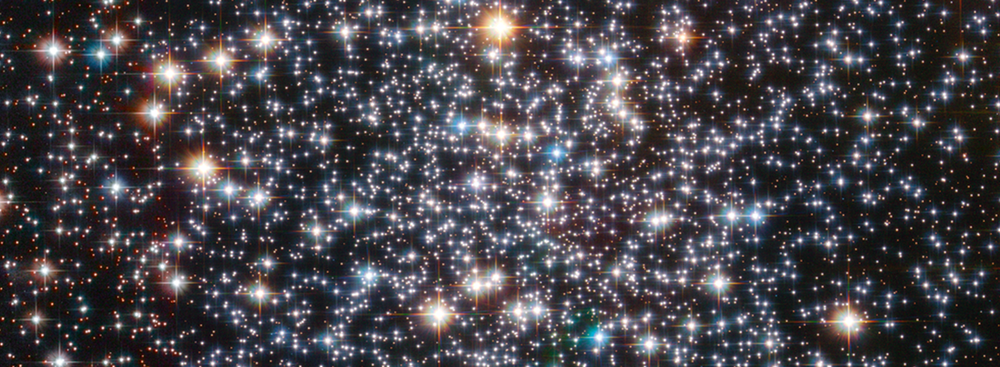 Hubble Space Telescope Reveals a Rare Intermediate-Sized Black Hole