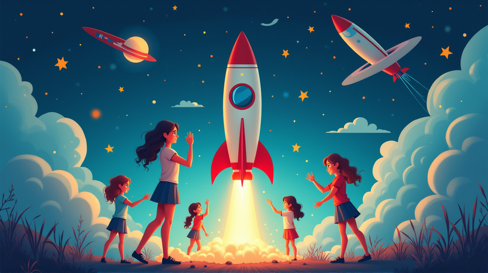 Breaking Barriers: Cosmic Girls Set to Revolutionize the Space Industry
