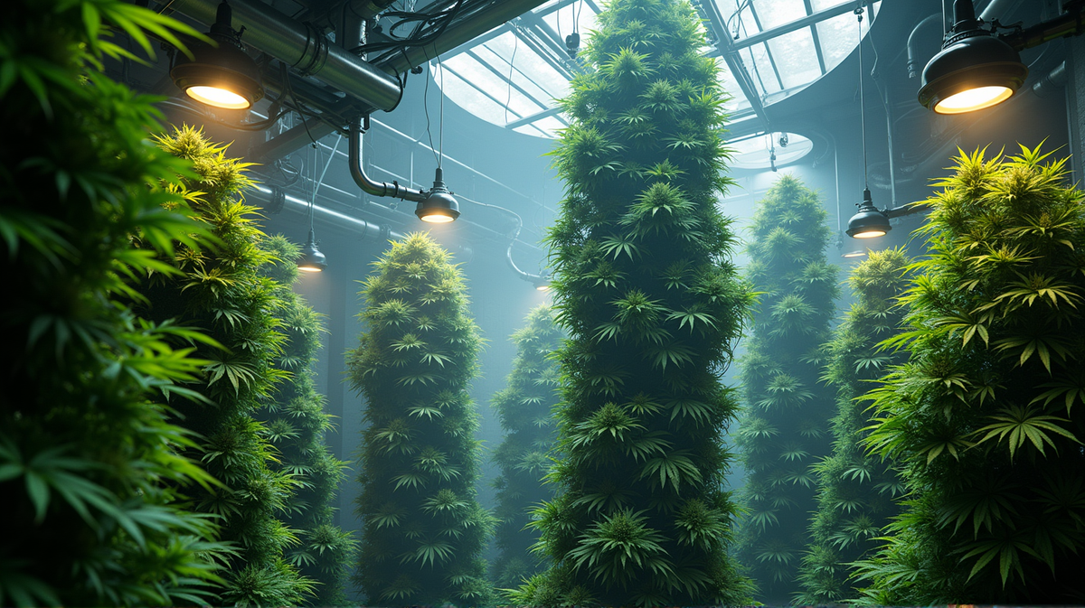 Revolutionizing Cannabis Cultivation: The Vertical Space Efficiency ...