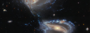 Hubble Space Telescope Captures a Striking Image of Three Galaxies