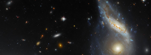 Hubble Captures a Spectacular Collision of Two Spiral Galaxies